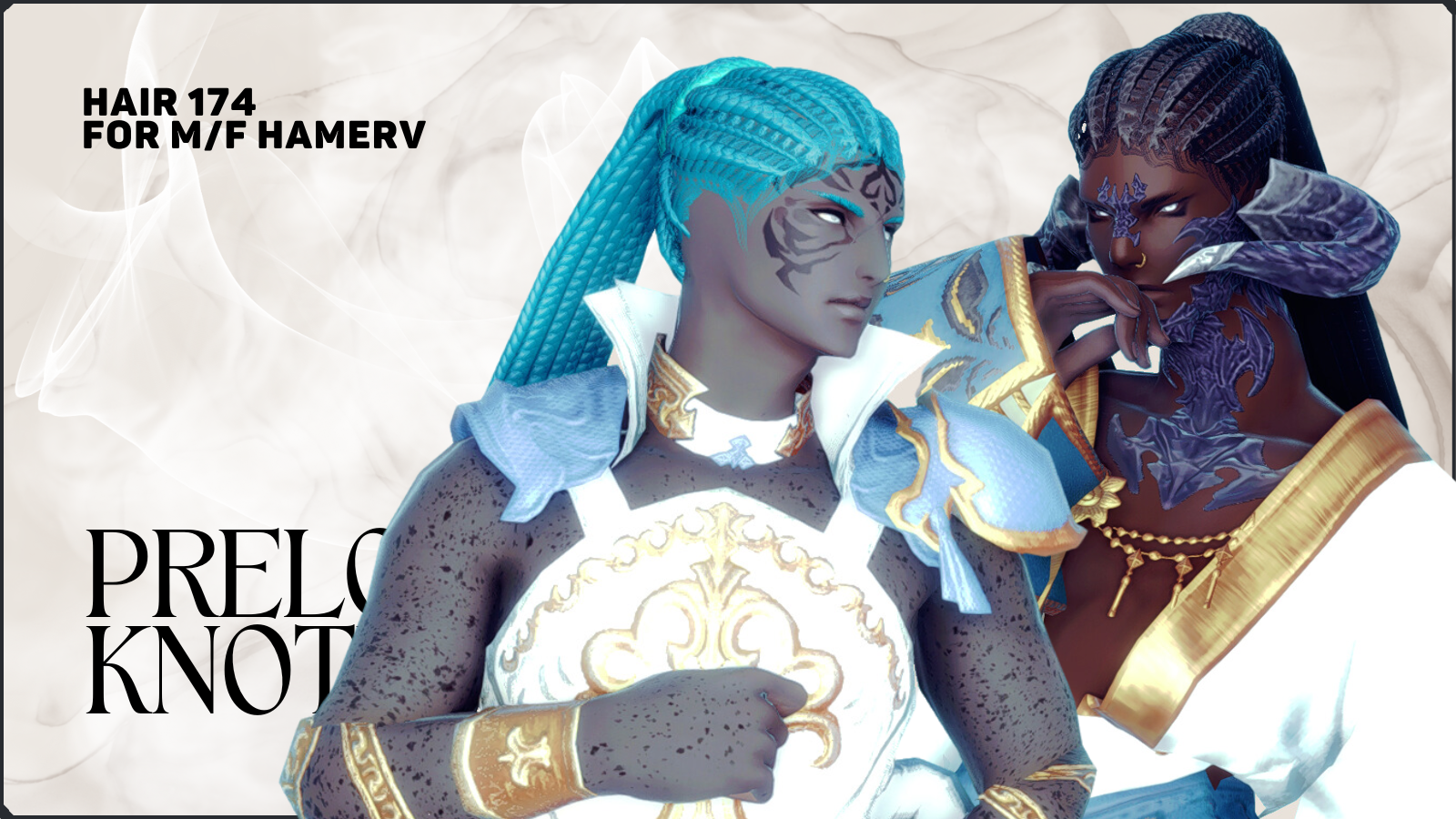 FFXIV mods and 3D assets by nikki be moddin