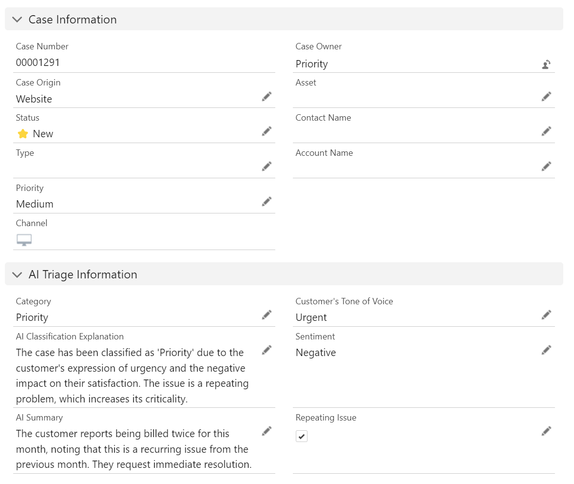 Enhancing Case Classification And Routing With Tone And Sentiment