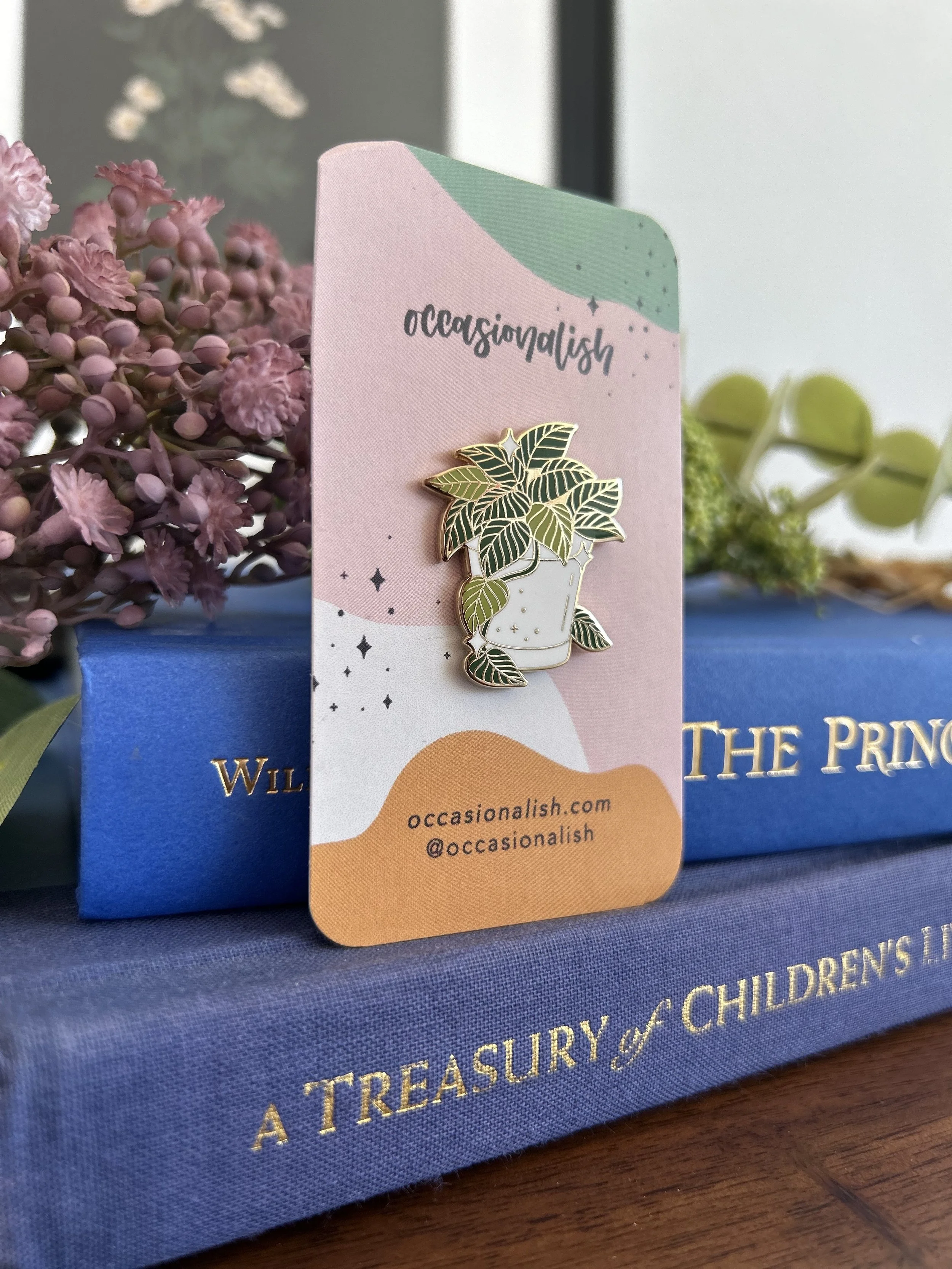 What To Eat Enamel Pin, Interactive Pin, Spinning Pin — Fried Music