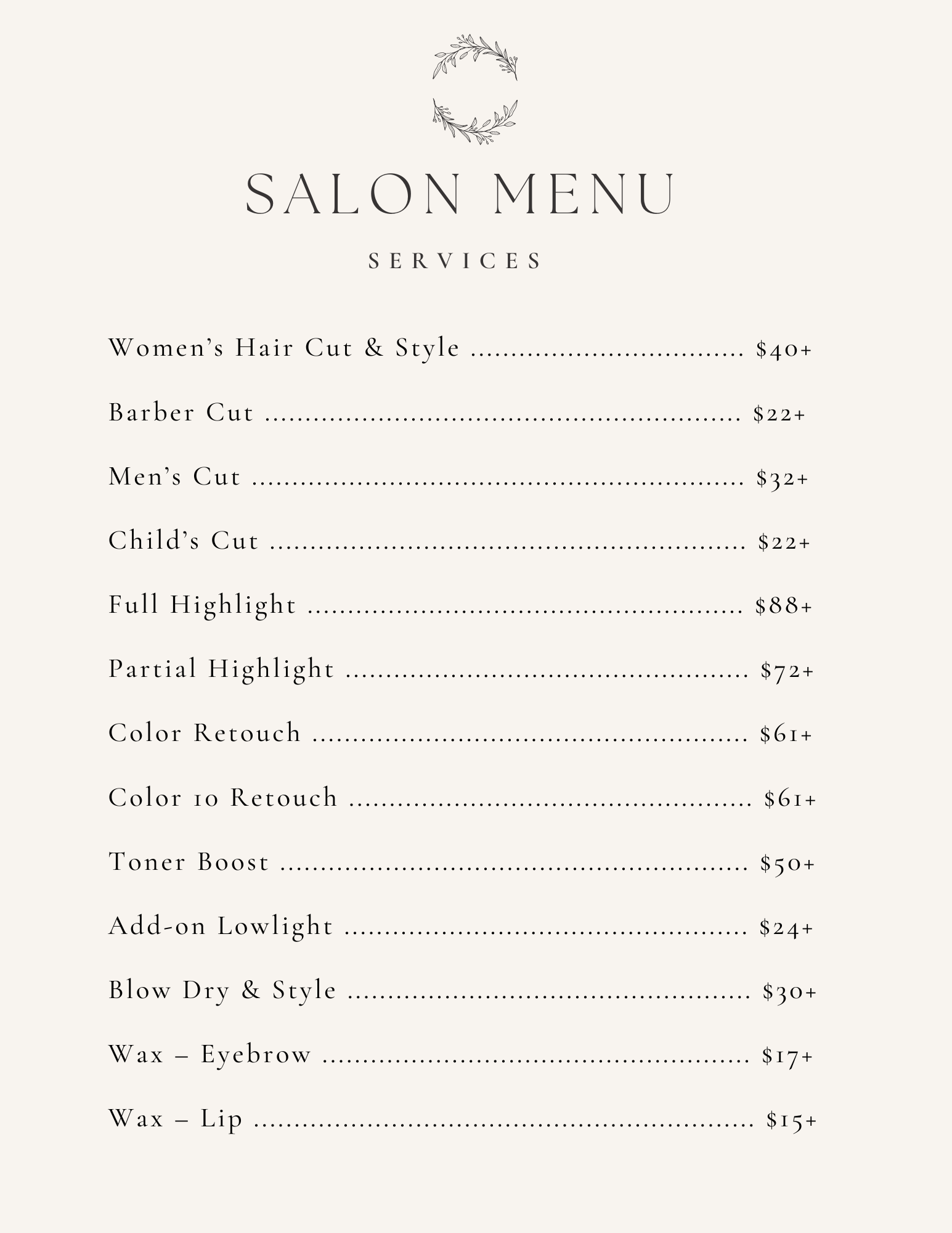 Services — Redeeming Designs Salon and Alternative Hair Studio
