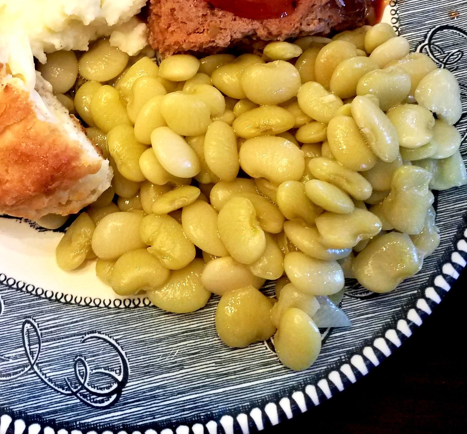 Southern Butter Beans with Bacon — Sunday in South Carolina