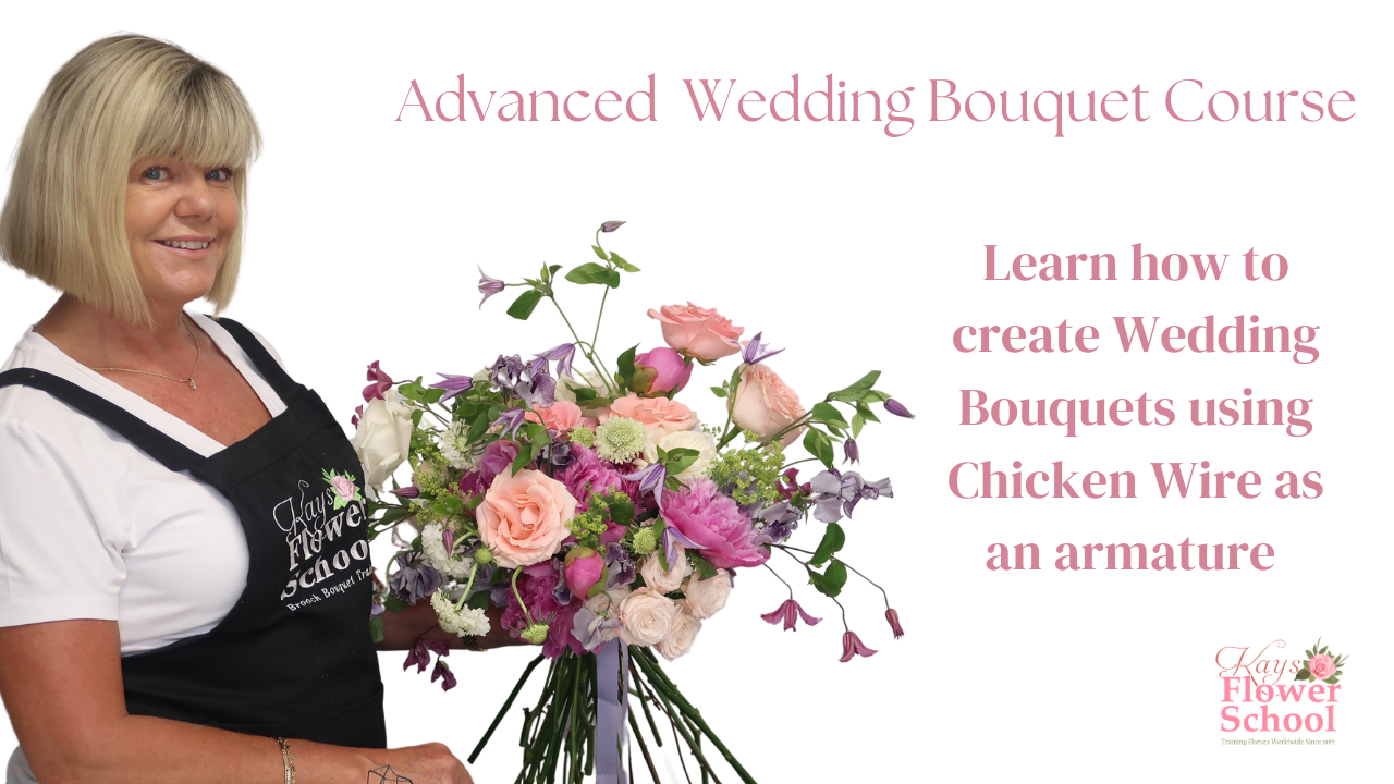 How to make Wedding Bouquets — Kay's Flower School