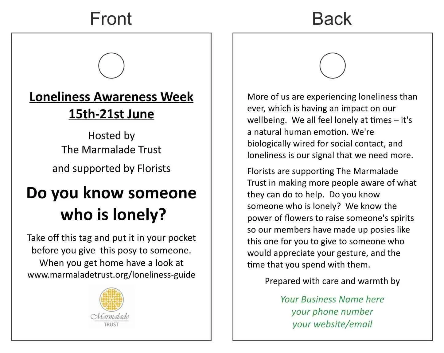 The Connections Bouquet Project for Loneliness Awareness Wek — Kay's ...