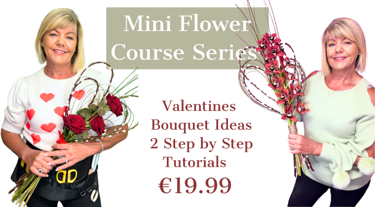 Valentine's Day Flower Classes for florists