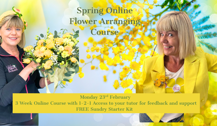 Spring Flower Arranging Online Course