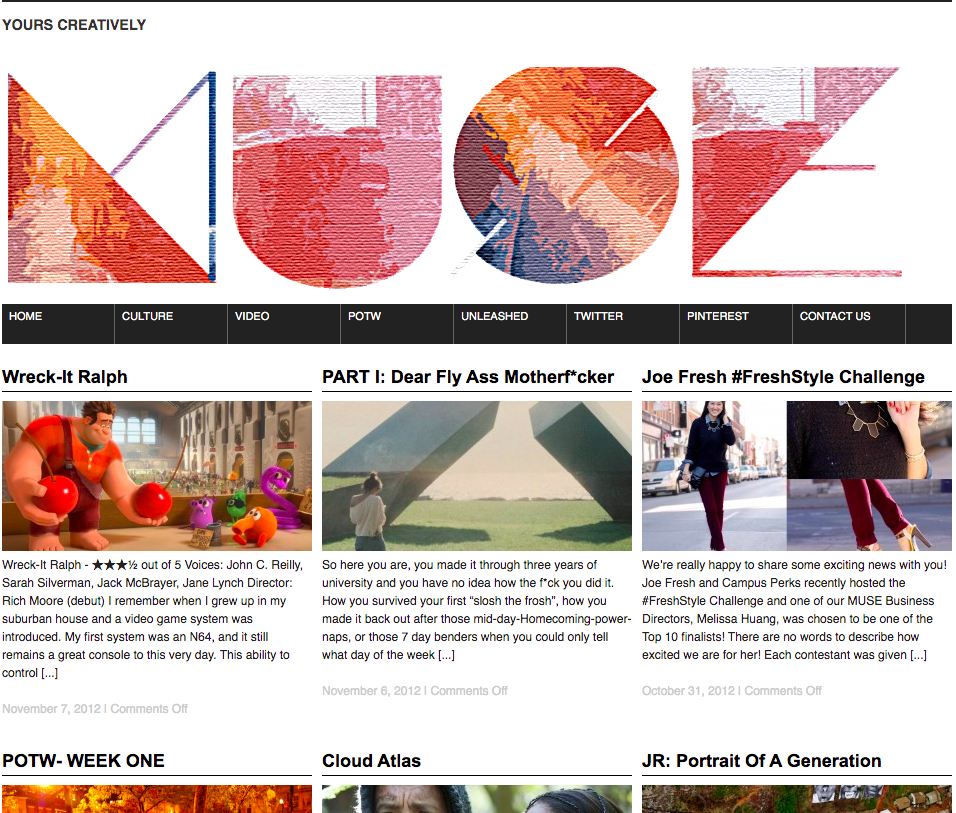 10 Years of Muse Online — MUSE Magazine