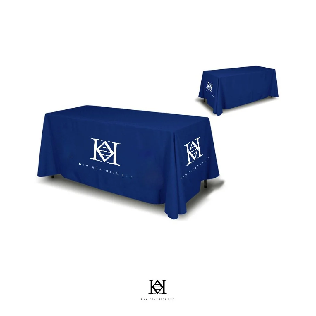 6ft Table Cover — HAM GRAPHICS LLC