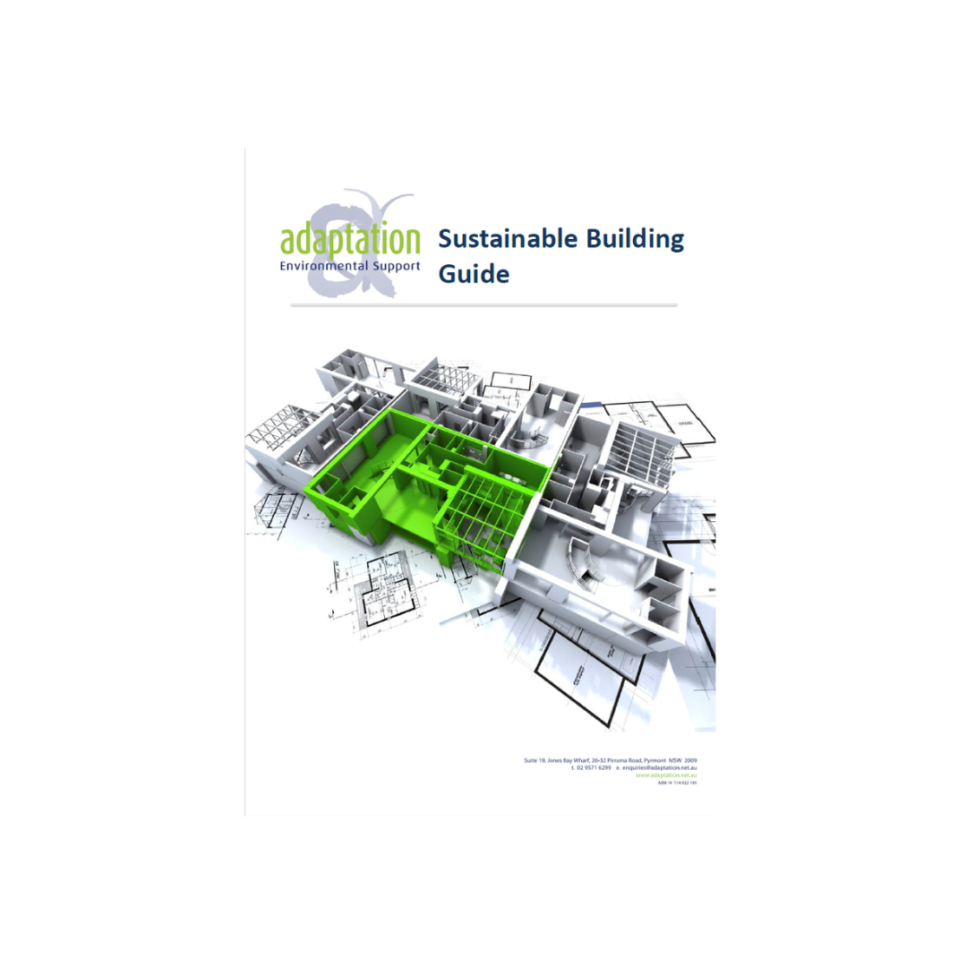 Sustainable Building Guide — adaptation