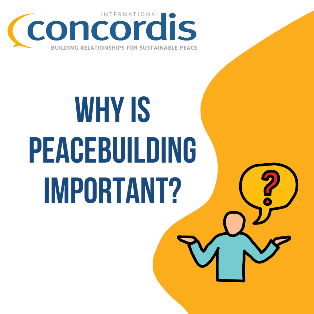 Why is peacebuilding important? — Concordis International