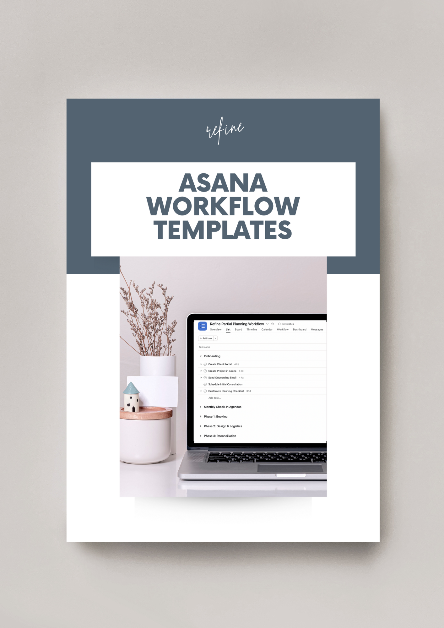 Asana Workflow Templates — Refine for Wedding Planners
