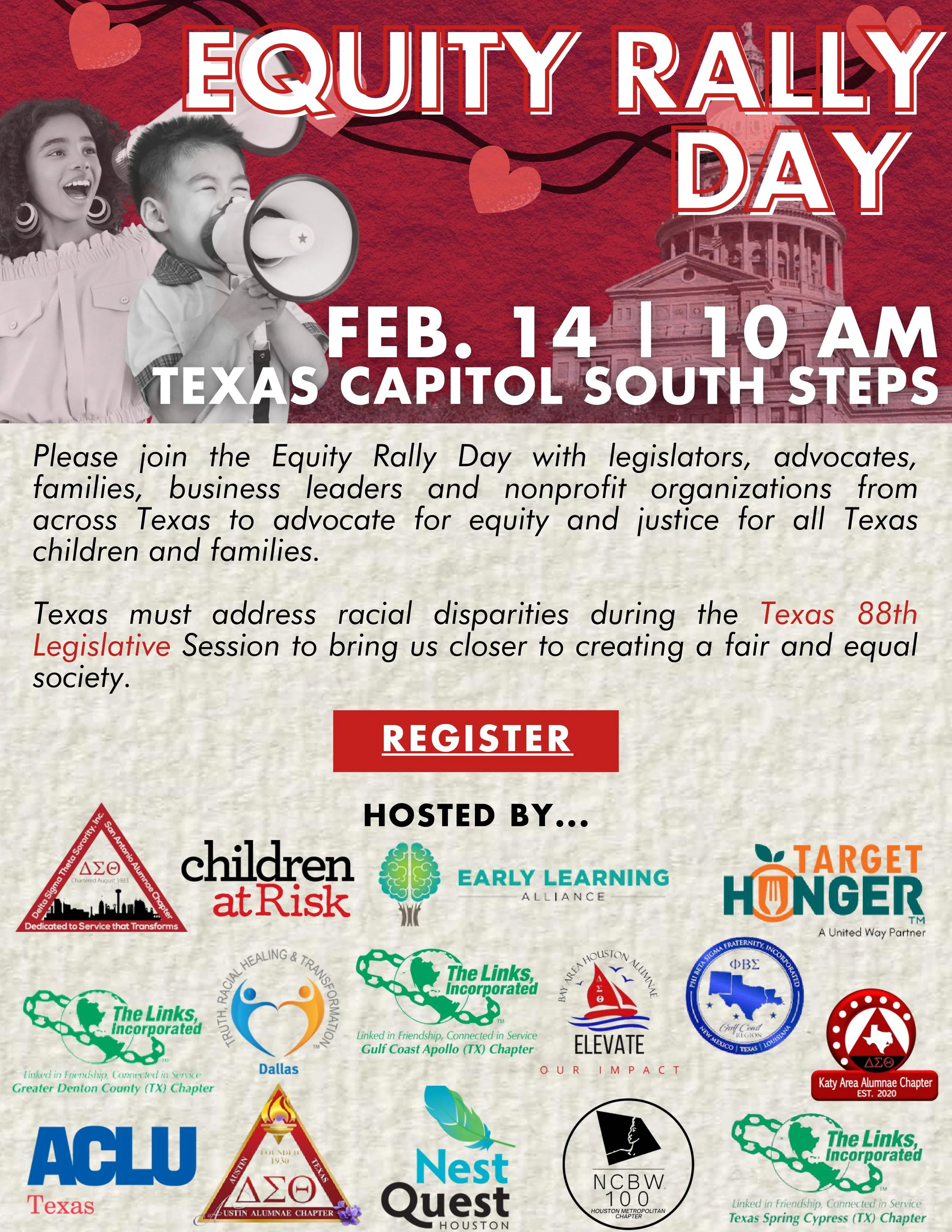 Upcoming Events at the Texas Capitol — Early Learning Alliance