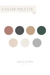 Color Palette Series - Palette 12 — Three Hellos