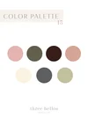 Color Palette Series - Palette 15 — Three Hellos