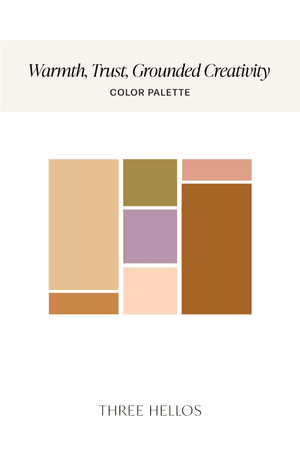 Warm, Trust, Grounded Creativity: A Color Palette for Modern Brands ...