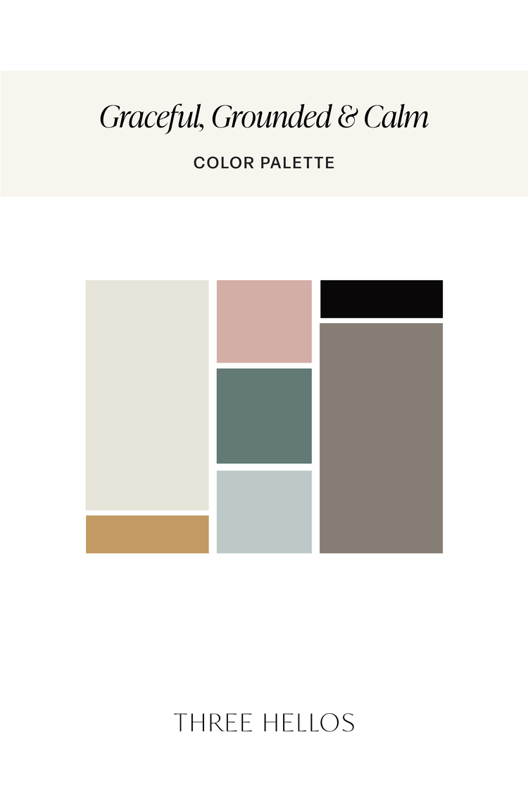 Graceful, Grounded and Calm: A Color Palette for Elegant Brands ...