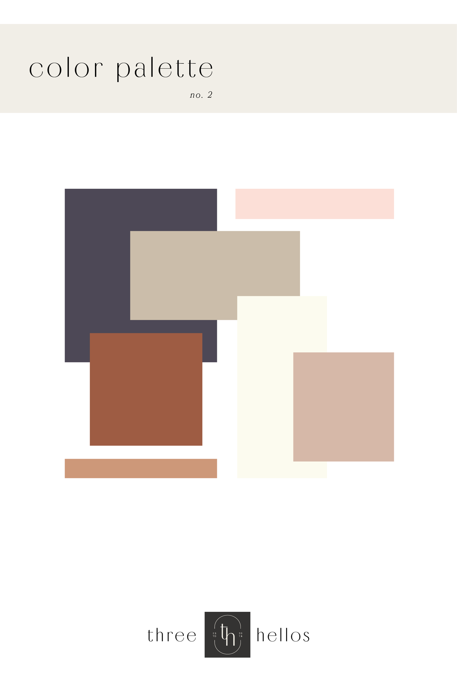 Color Palette Series - Palette 02 — Three Hellos