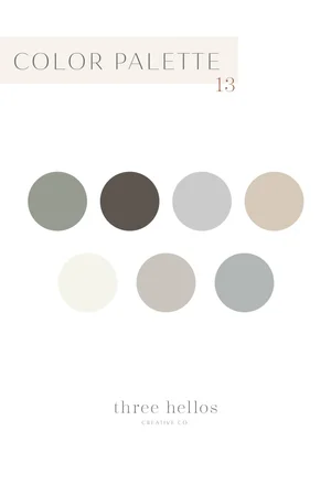 Color Palette Series - Palette 13 — Three Hellos