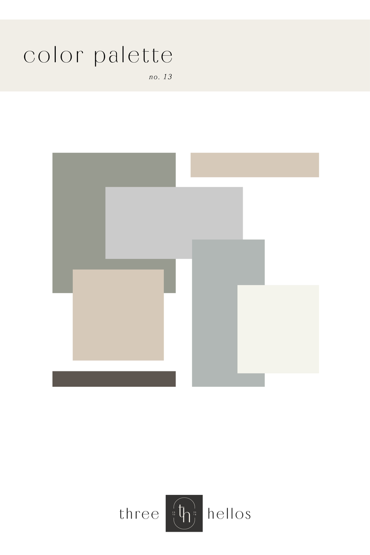 Color Palette Series - Palette 13 — Three Hellos