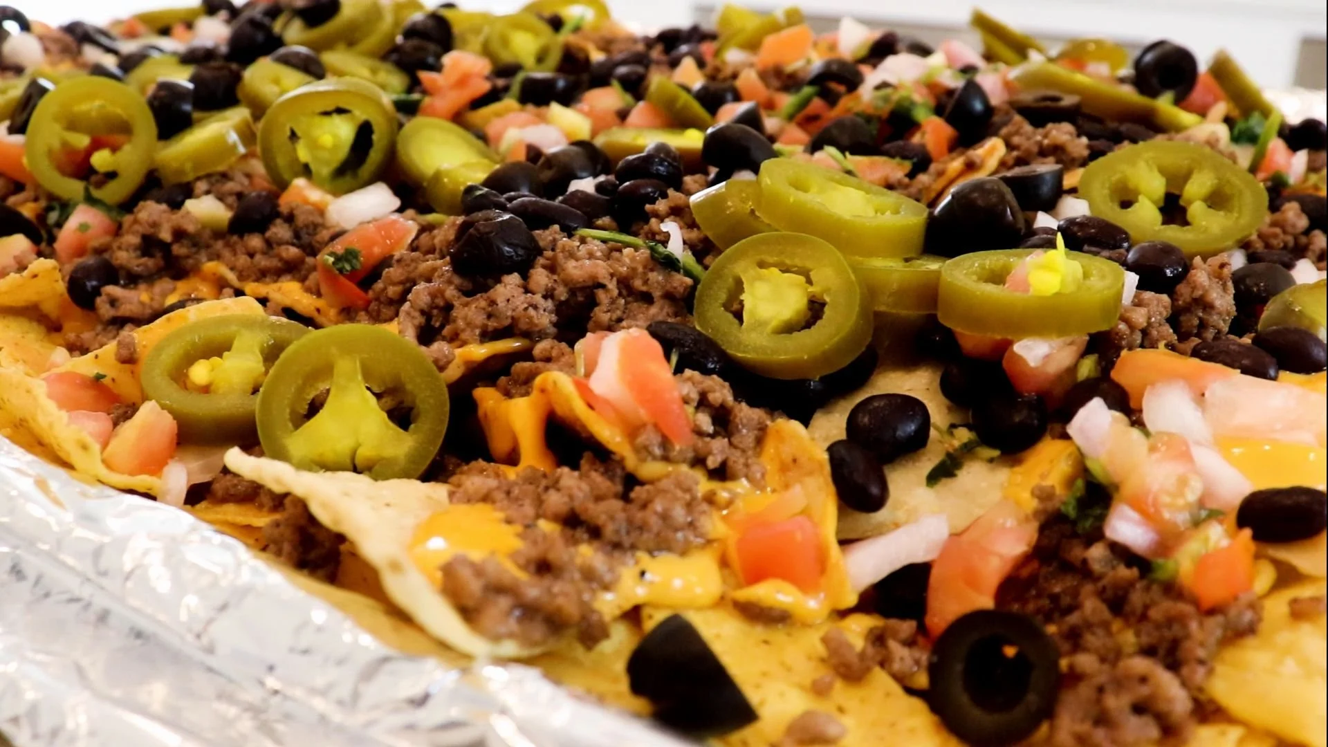 The Best Ground Beef Ballpark Style Nachos — Good Cooking Show