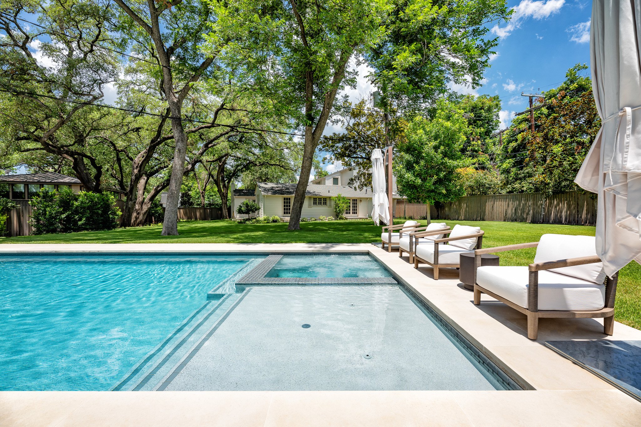 Pemberton Estate Austin Texas Aqua Builders Pool Builders — AQUA BUILDERS