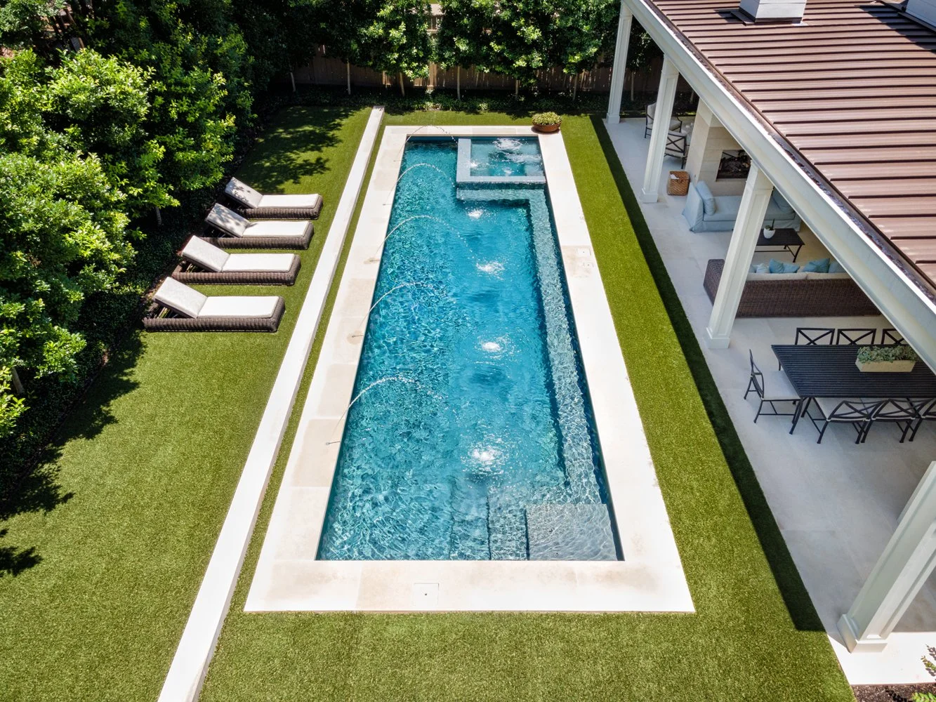 Rollingwood Retreat Aqua Builders Austin Texas Pool Builders — AQUA ...