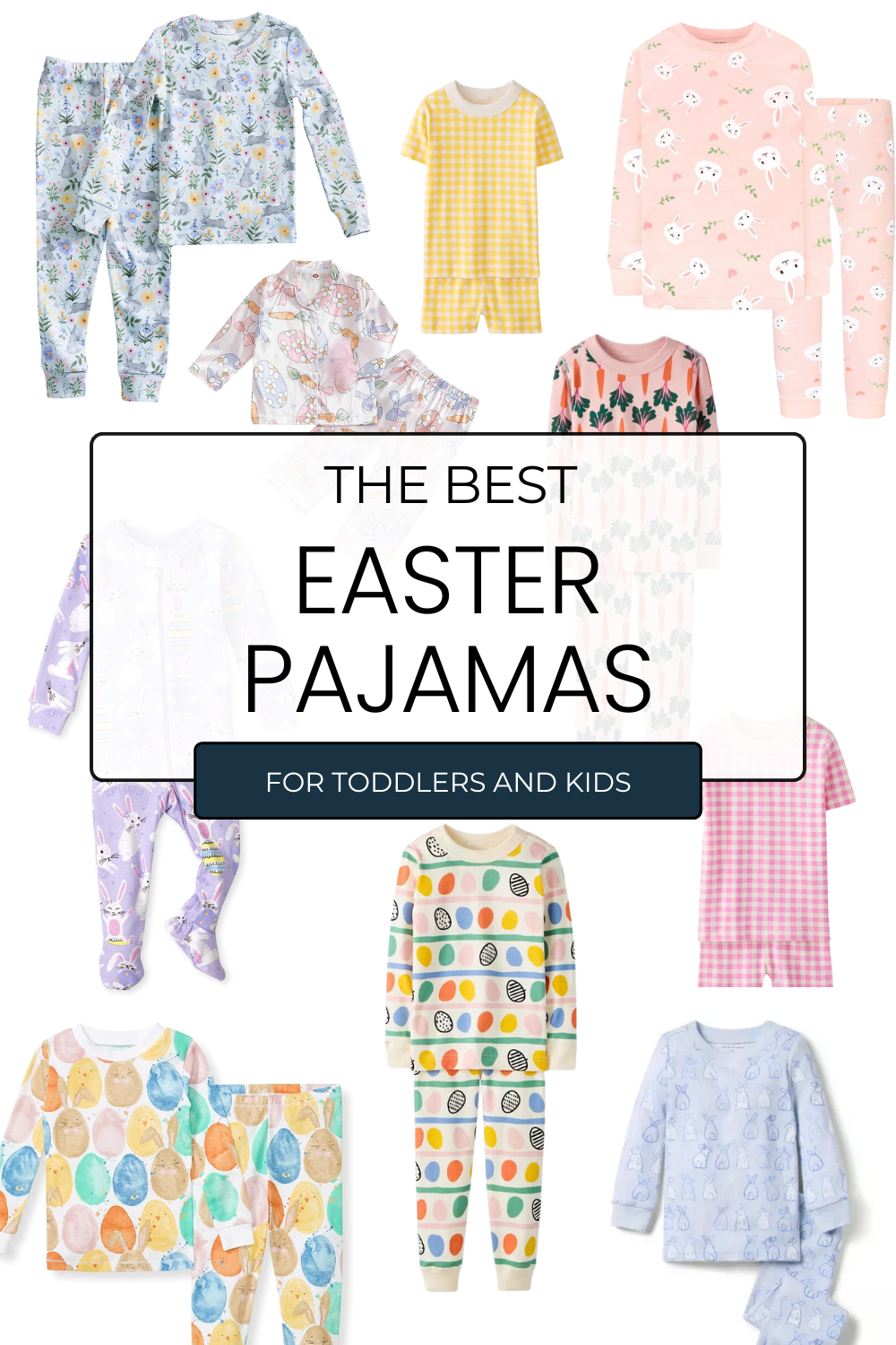 The Best Easter Pajamas for Kids & Toddlers