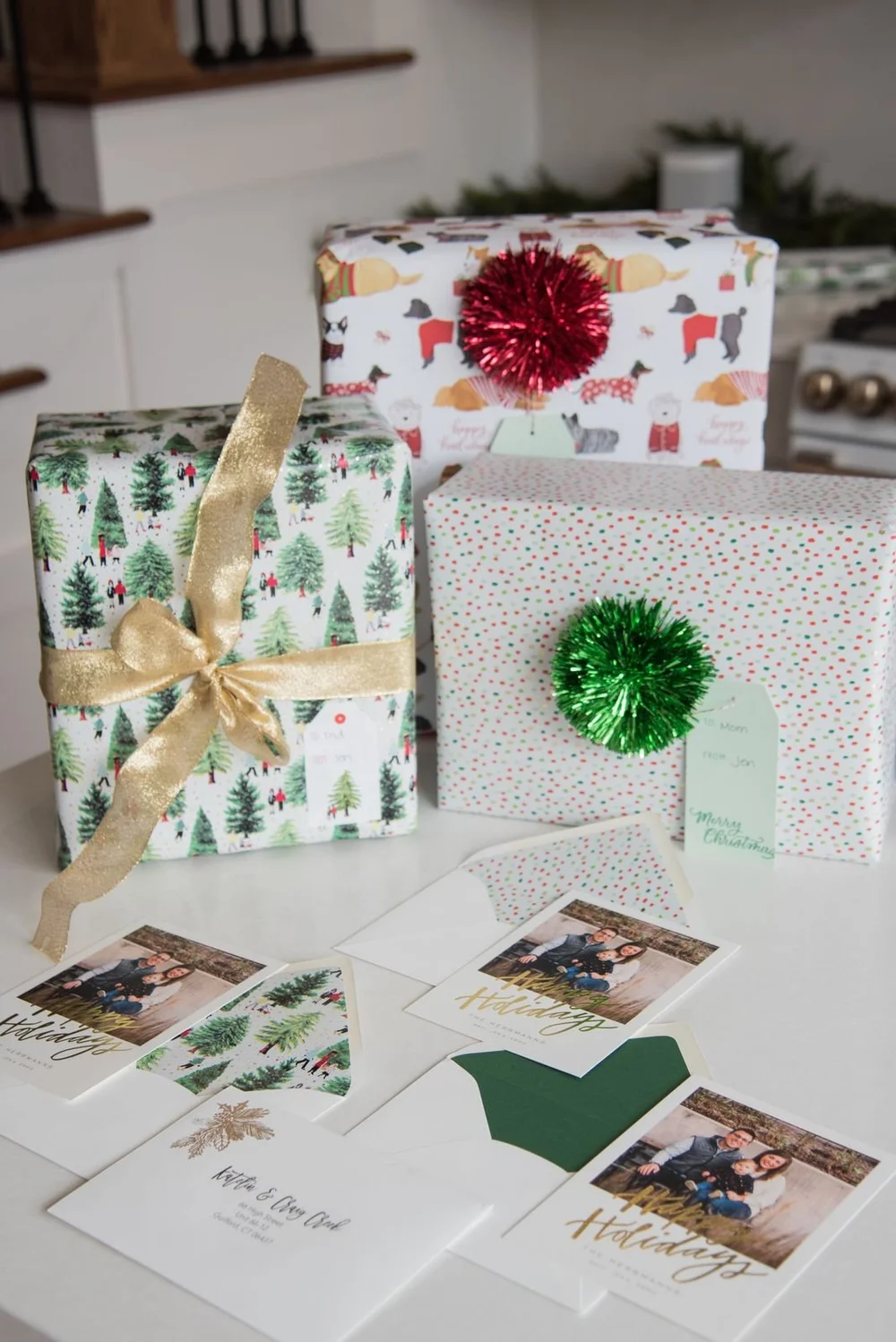 Our Holiday Theme with Paper Source