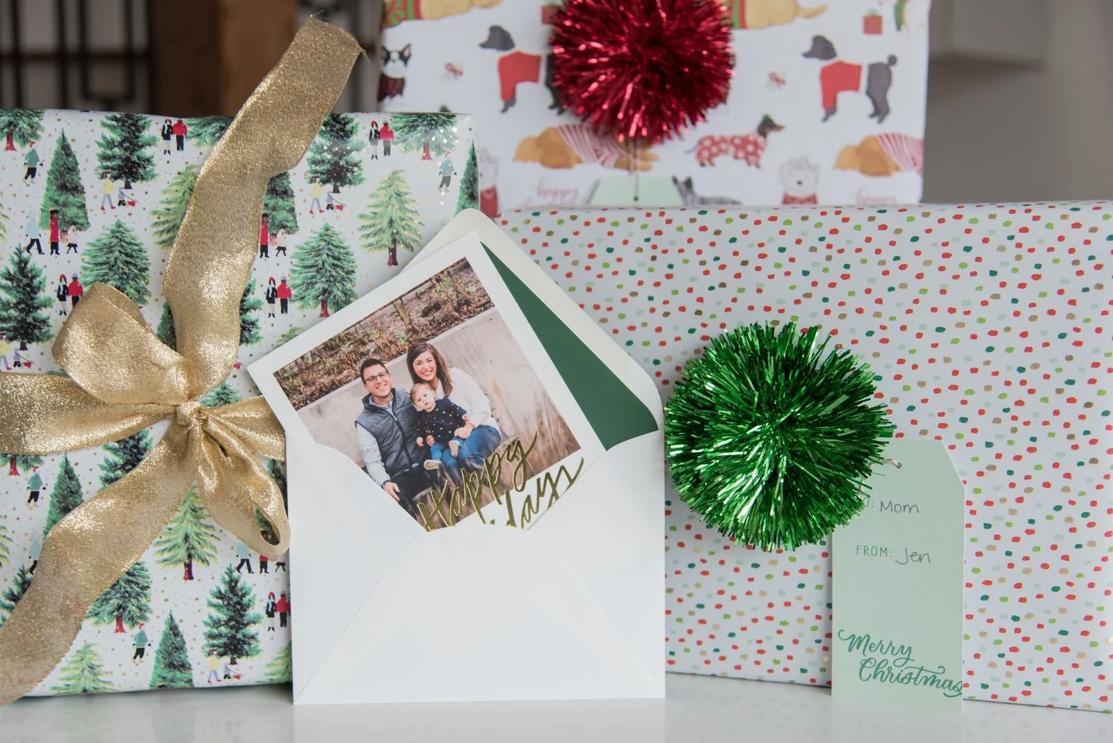 Our Holiday Theme with Paper Source