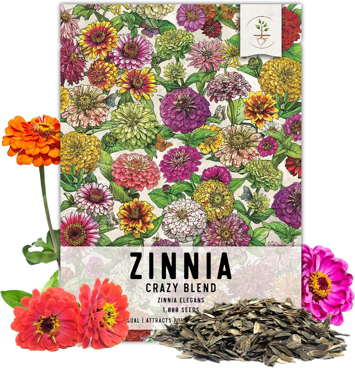 Growing Zinnias from Seed: An Easy Cut Flower Garden Idea