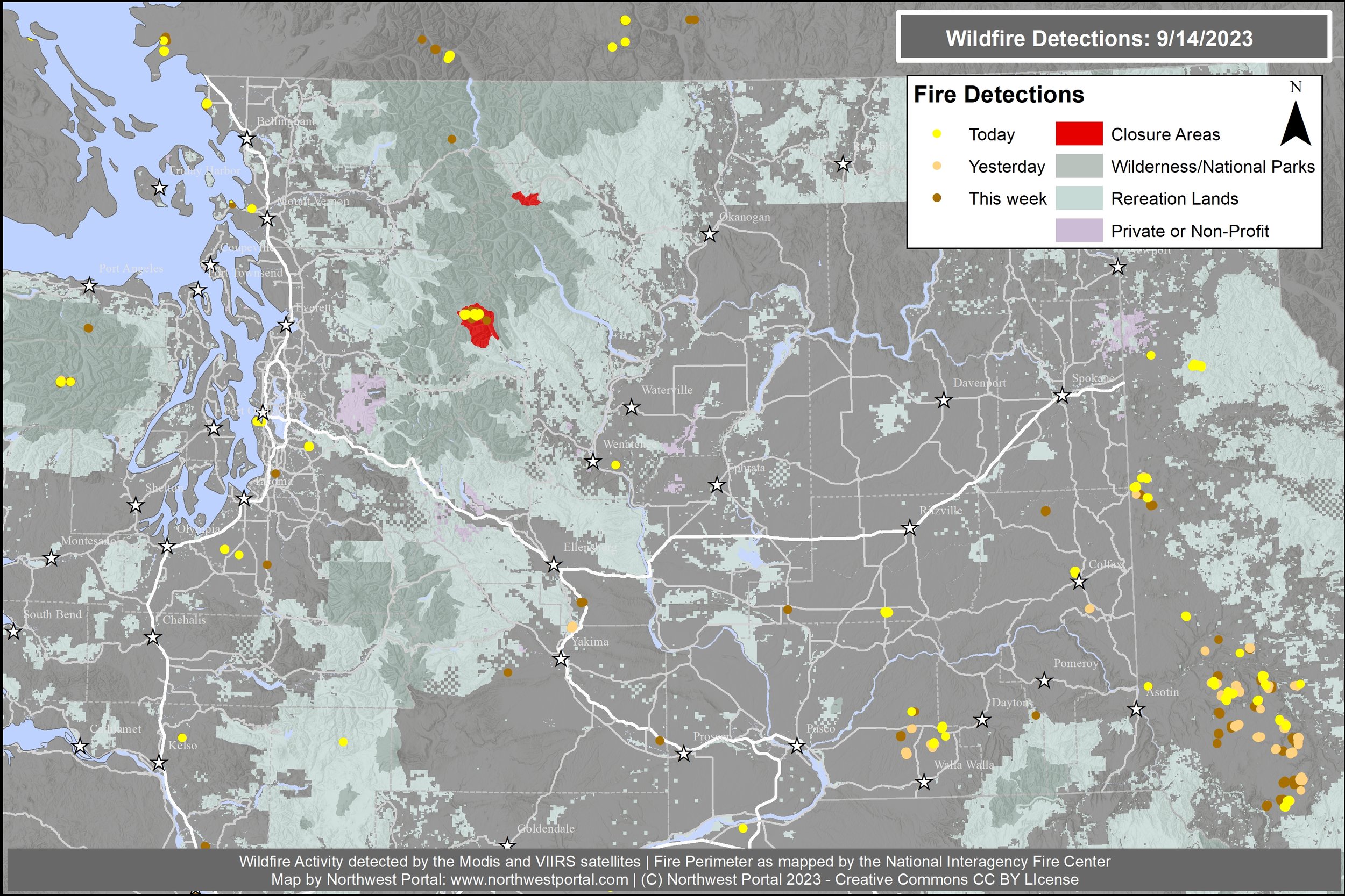 Fires — Northwest Portal