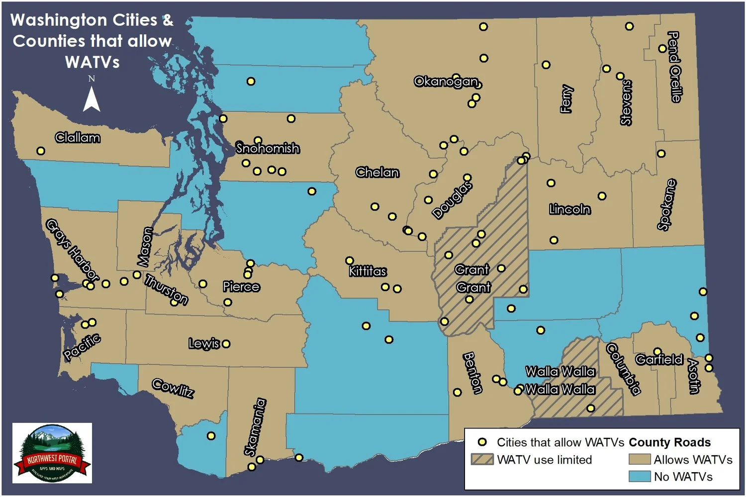 Where Can You Use Your Street Legal ATV (WATV) in Washington State ...