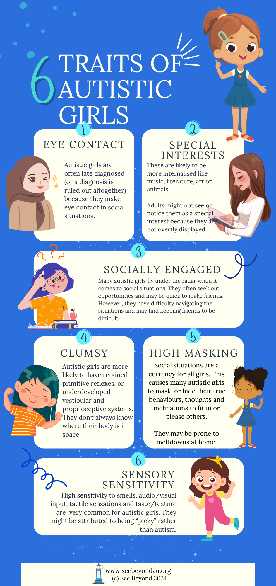 Traits of Autistic Girls | Free Parent & Teacher Guide — See Beyond