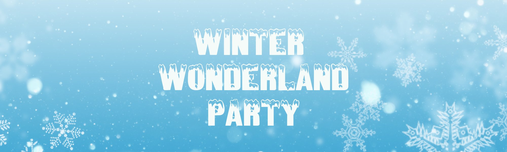 Winter Wonderland Party Flyer
