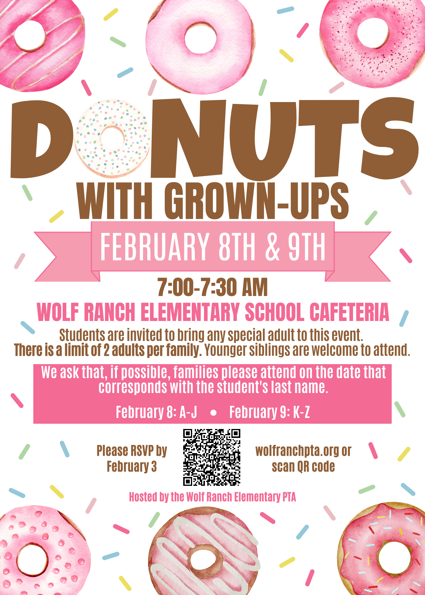 Donuts with Grown-Ups — Wolf Ranch Elementary PTA