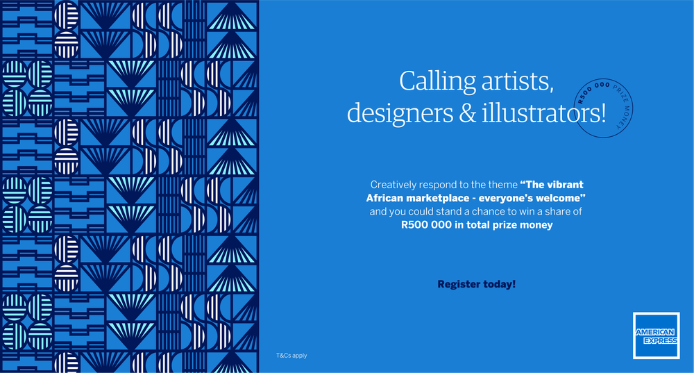 Amex ZA Graphic Arts Challenge — Breinstorm Brand Architects