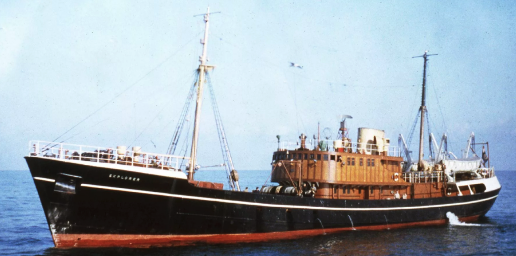 The SS Explorer - Leith, Edinburgh - National historic ship