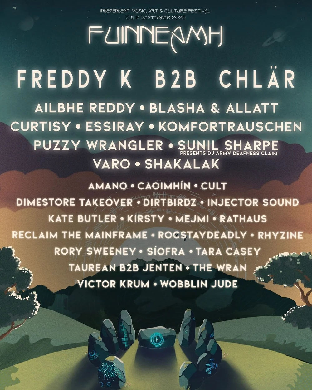 Line-up — Fuinneamh 2026