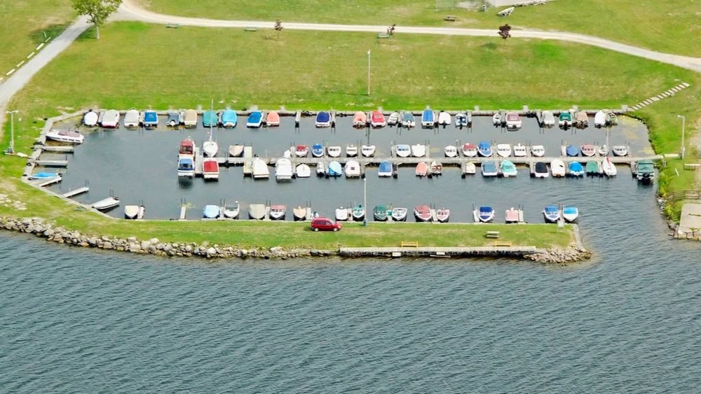 Boat Dock — Pigeon Lake Campers Resort