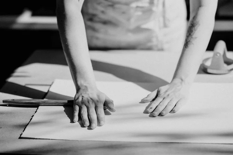 The Linocut + Block Printing Process — Kate Michelle Design