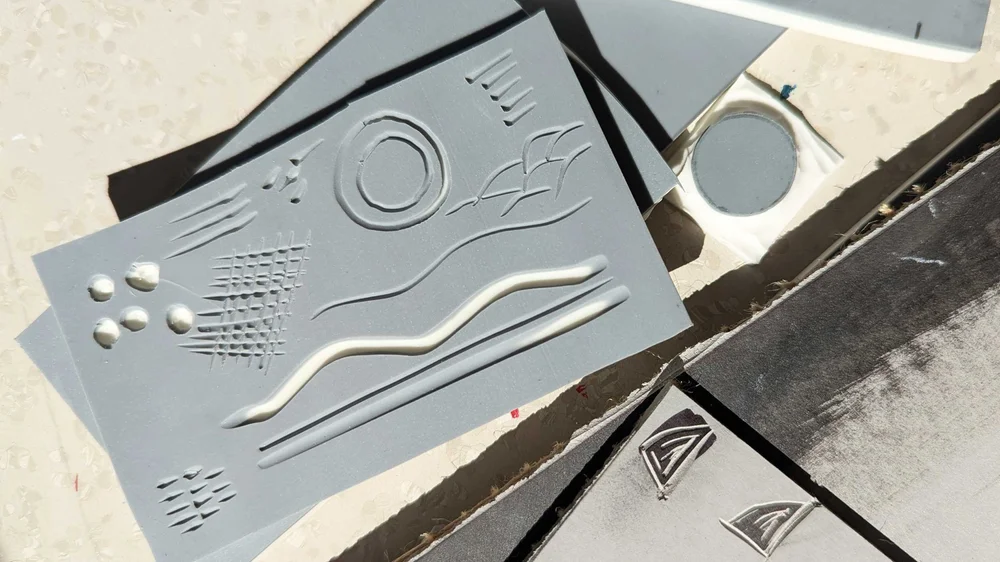 Tips for Learning Lino Cut Relief Printmaking — Kate Michelle Design