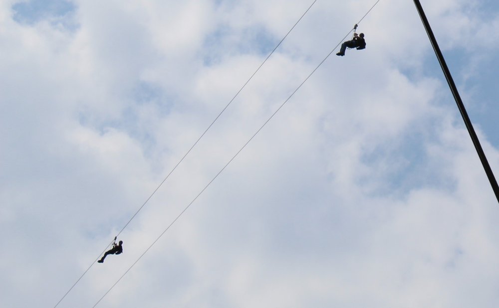 TCI Zipline day at catamount — TCI of NY
