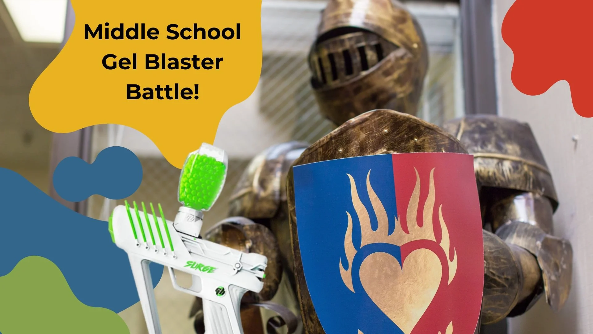 Middle School Gel Blaster Battle! — Chesterton Academy of Wichita Falls