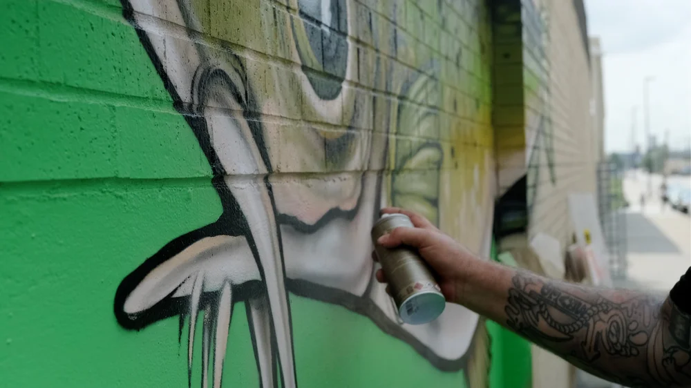 KCMO Water Building Mural — SprayKC