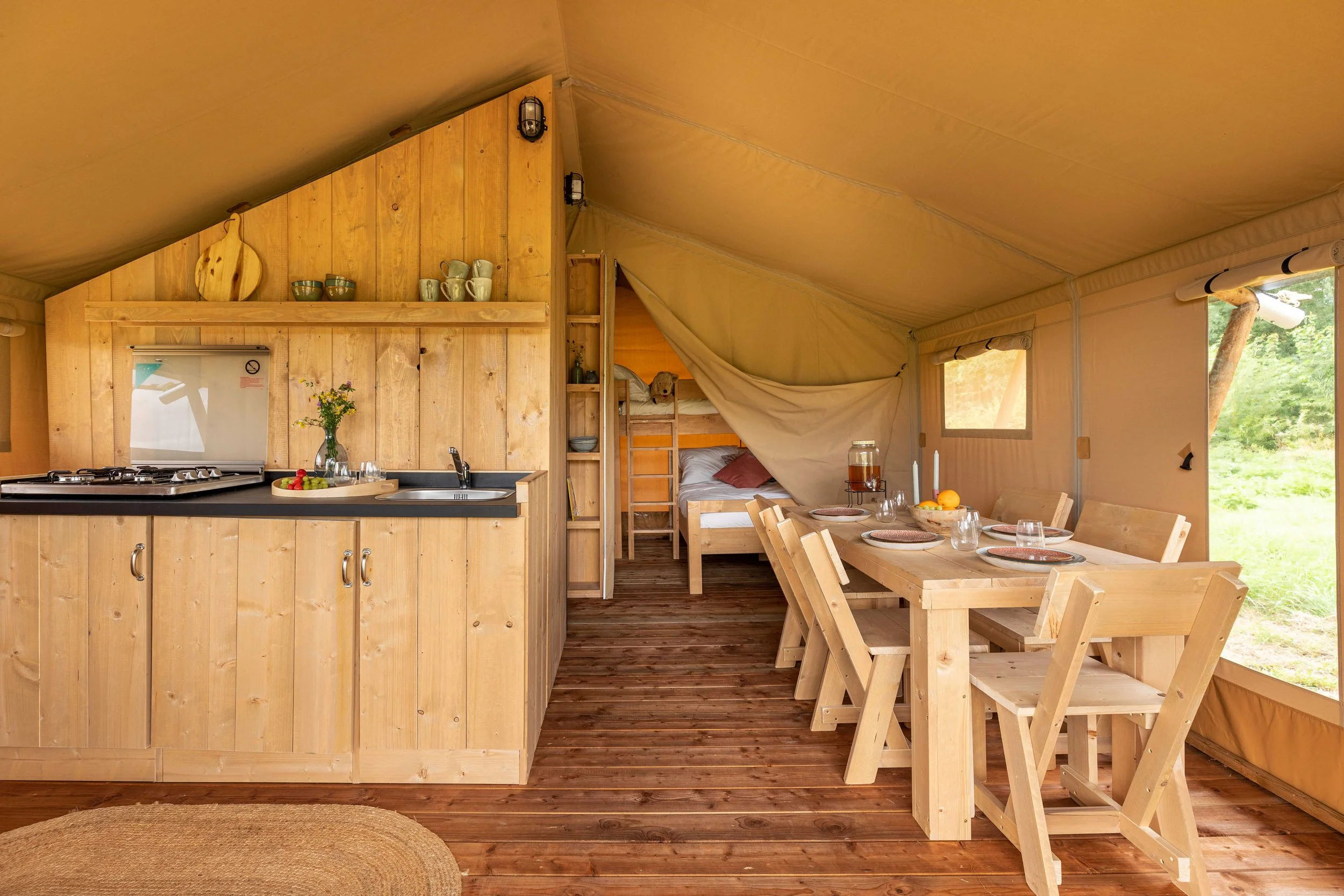 Comet Two Safari Tent, Price from £8,330 — Clear Sky