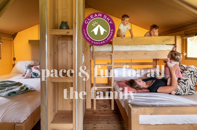 The Comet Family of Glamping Safari Tents | Clear Sky — Clear Sky