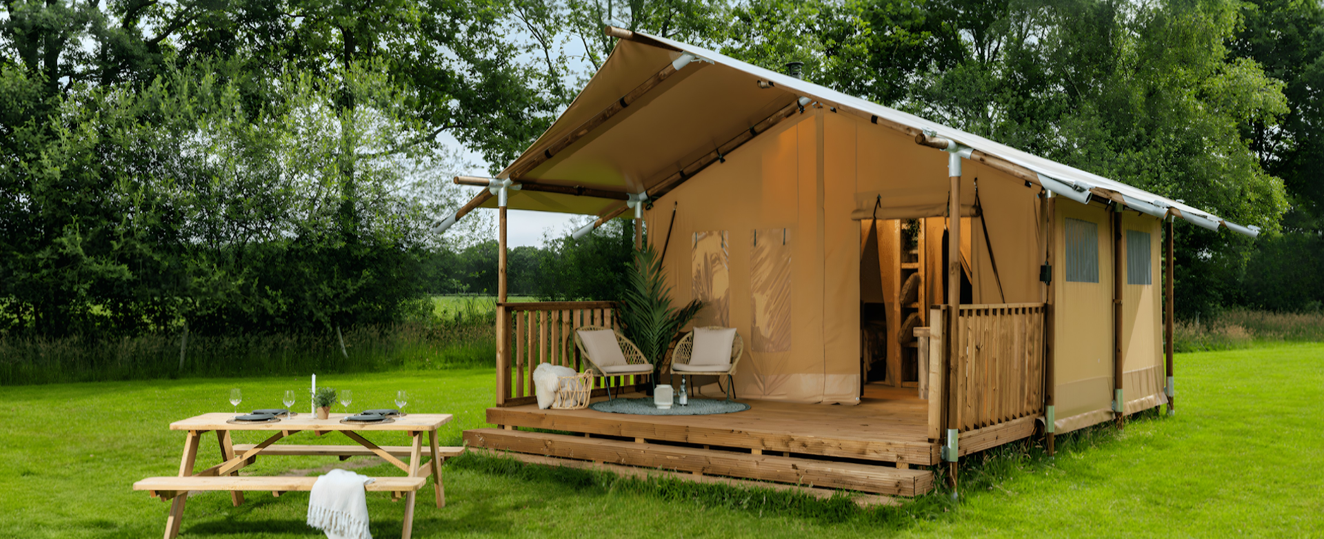 The Comet Family of Glamping Safari Tents | Clear Sky — Clear Sky