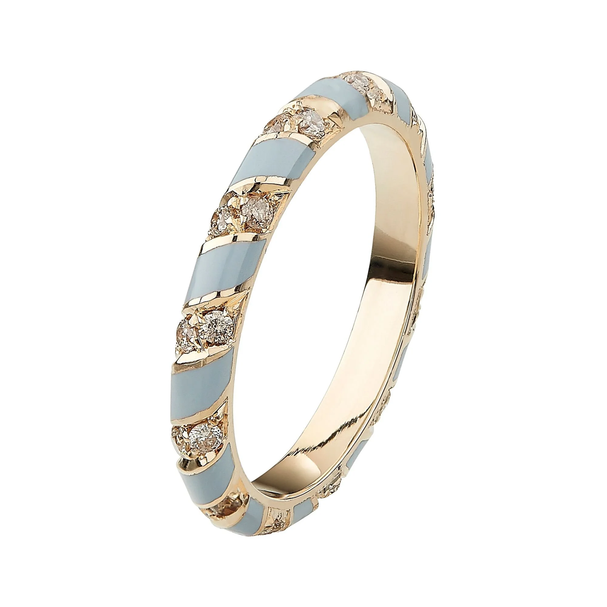 Candy Pave Band in Champagne Diamond — Alice Cicolini