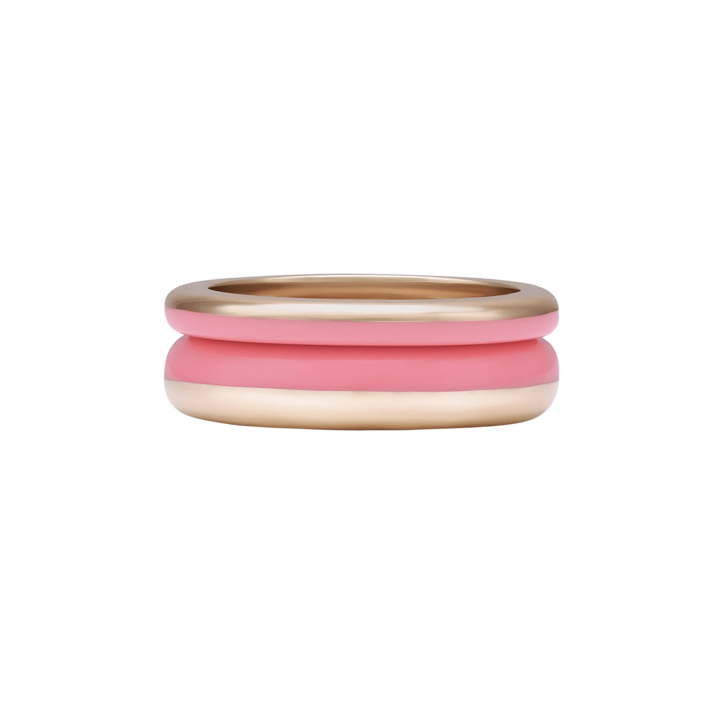 Memphis Candy| Neon Enamel Ring | Double Stack Band | Alice Cicolini Jewellery| — Alice Cicolini