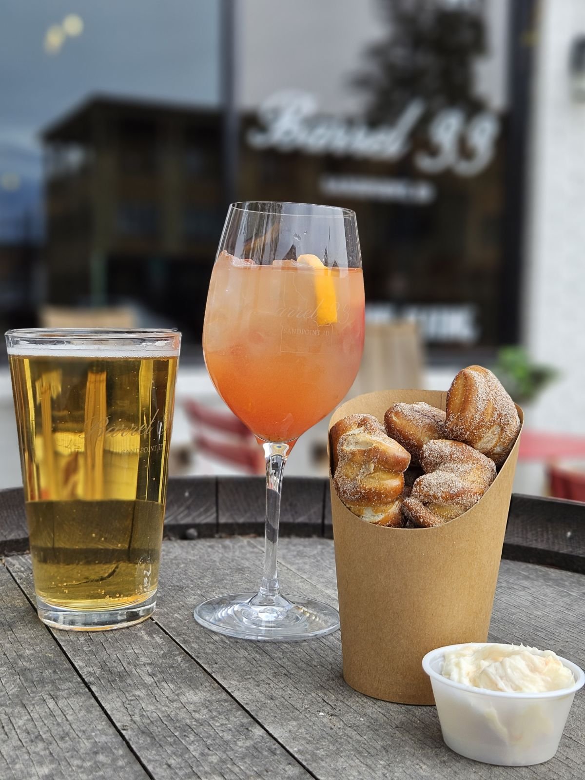 Wine List & Food Menu — Barrel 33 Sandpoint