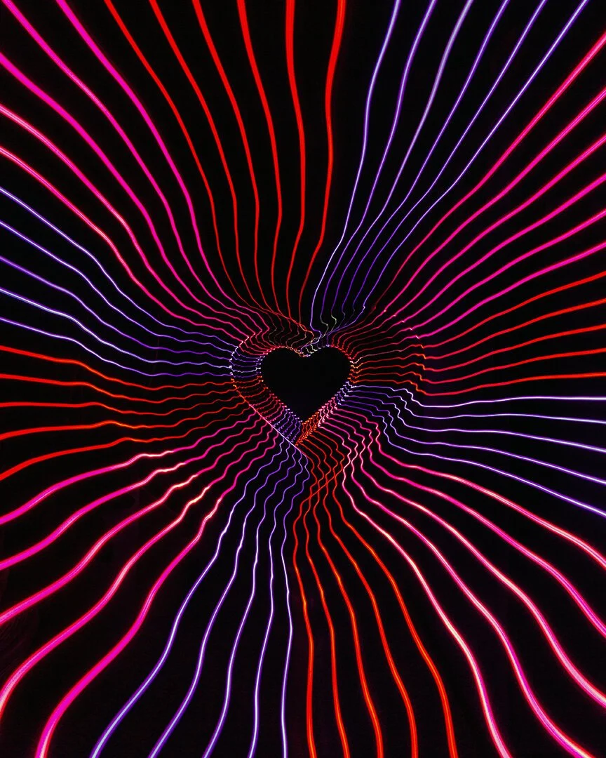 Beautiful Love Hearts Animation
